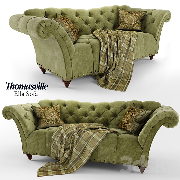 Ella Sofa - Sofa - 3D model