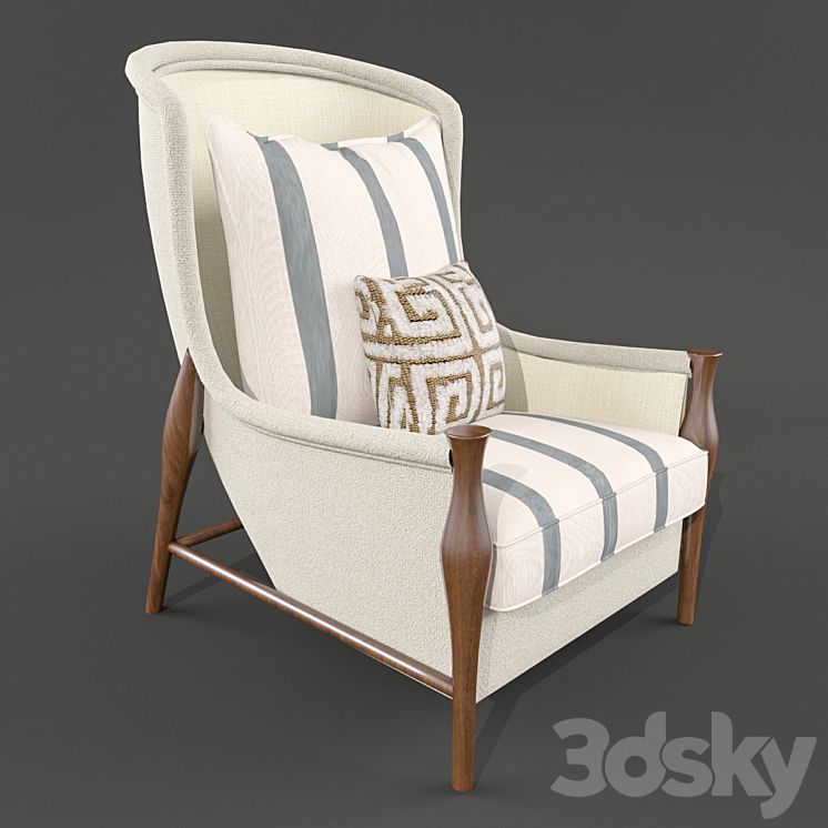 armchair 01 - Arm chair - 3D model