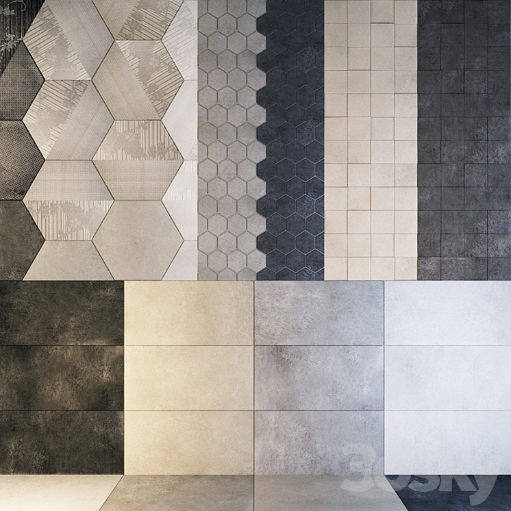 Tile colorker Solid - Bathroom accessories - 3D model
