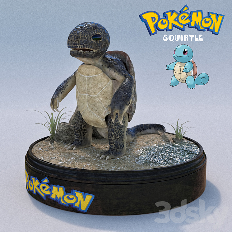 Squirtle - Toy - 3D model