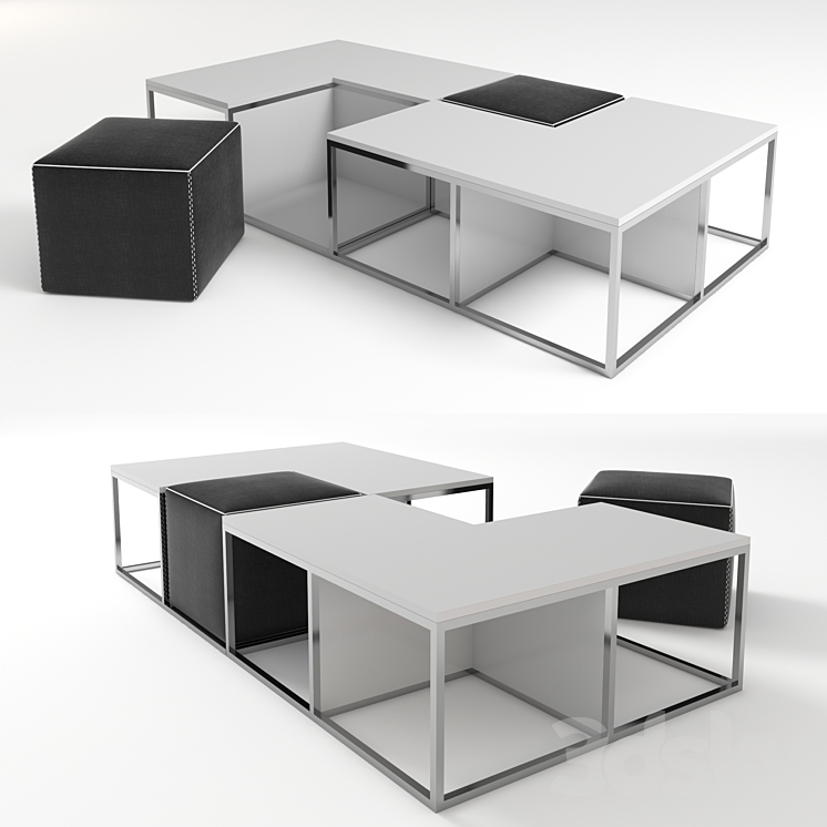 Coffee Table CUBE - Table - 3D model