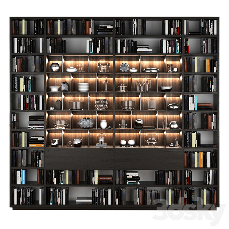 bookcase Poliform - Other - 3D model