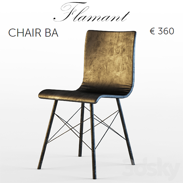 Flamant / CHAIR BA - Chair - 3D model