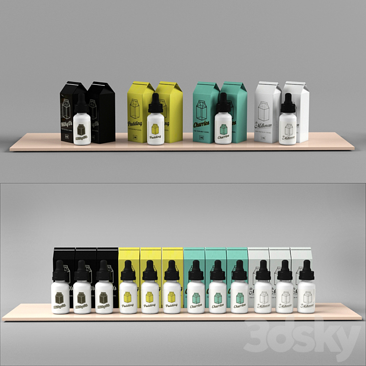 Vapers - Shop - 3D model