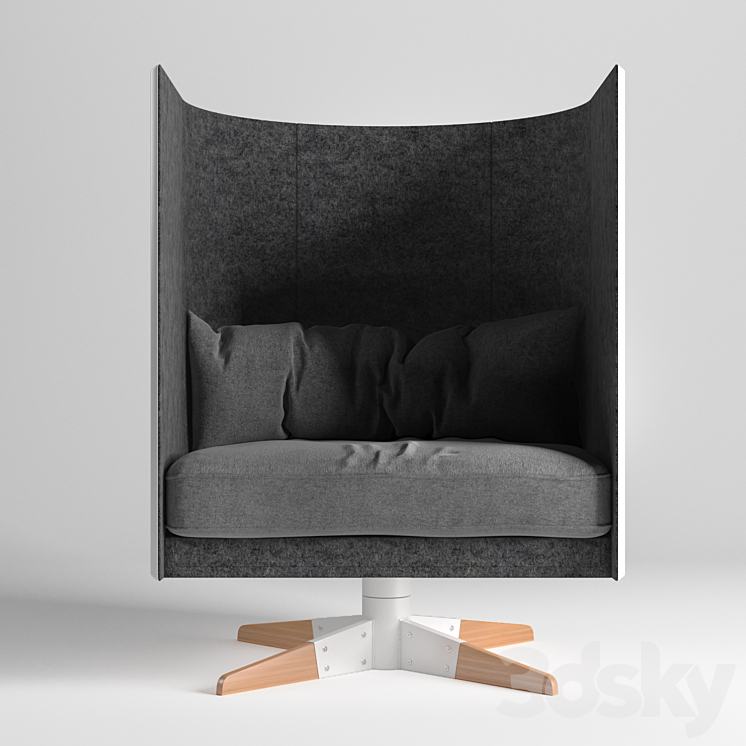 Chair V1 Rotate - Arm chair - 3D model
