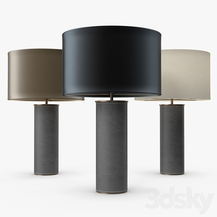 David Linley - Evolution table lamp - Table lamp - 3D model
