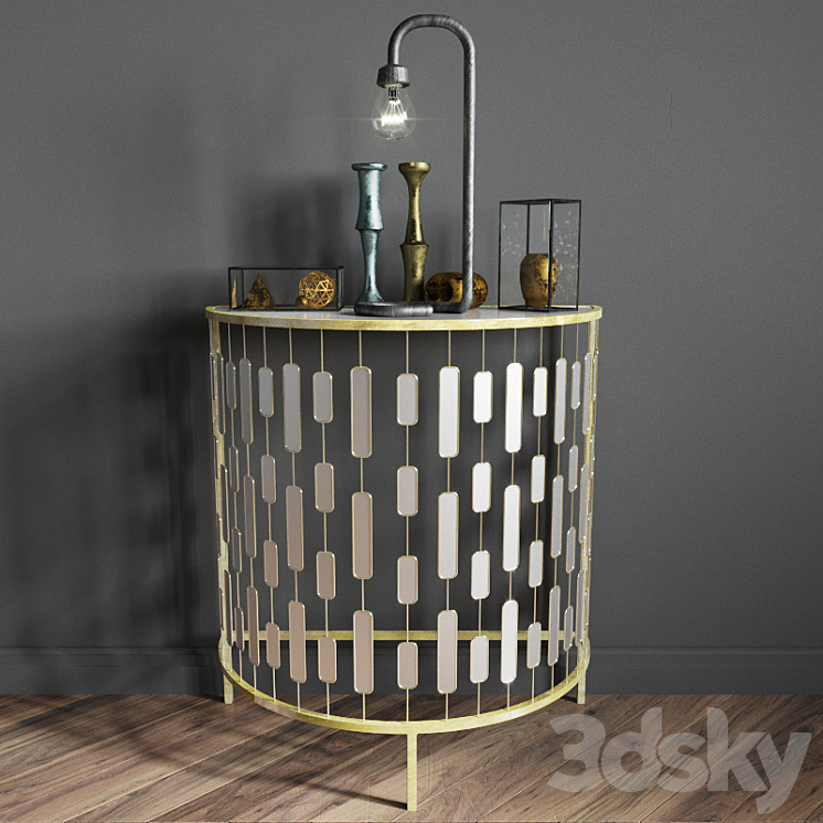 Garda Decor set2 - Console - 3D model