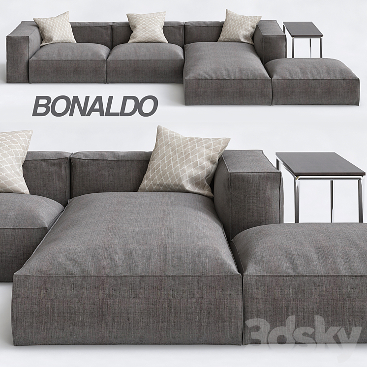 Peanut B Sofa - Sofa - 3D model
