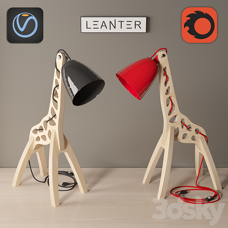 Giffy table lamp - Table lamp - 3D model