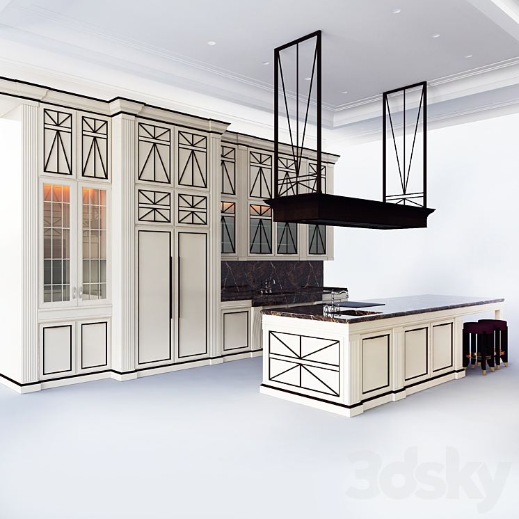 Madame Decò - Kitchen - 3D model