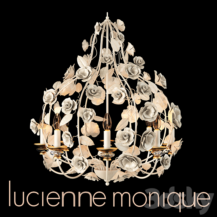 Lucienne Monique W 145 - Pendant light - 3D model