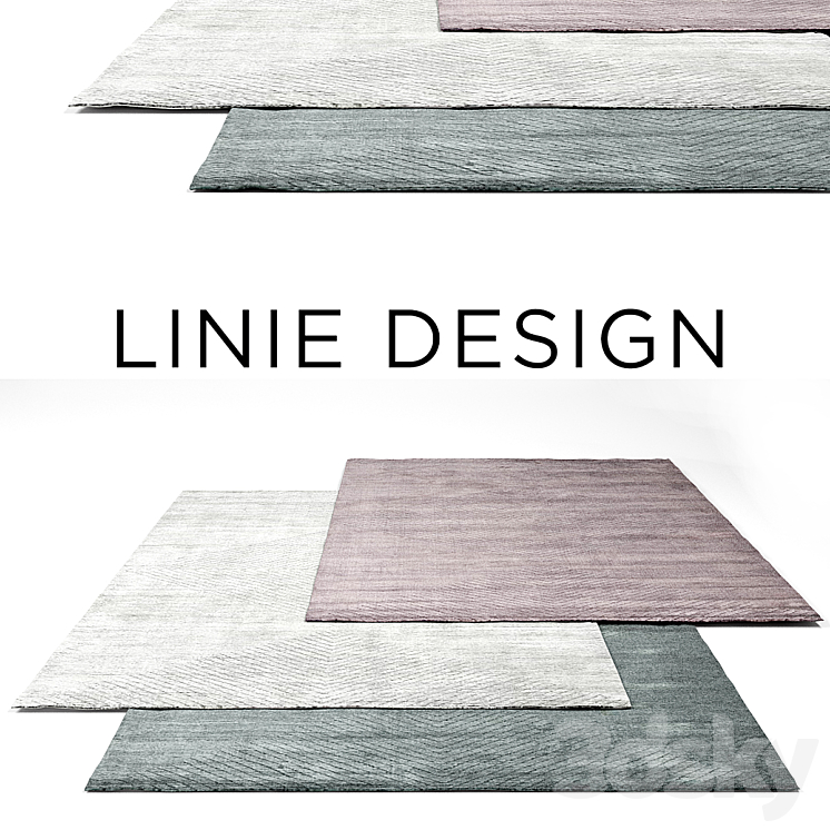 Linie Design Rug Set 22 - Carpets - 3D model