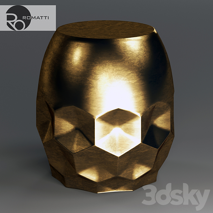 Coffee table Romatti Tranquillo by SmartArt - Table - 3D model