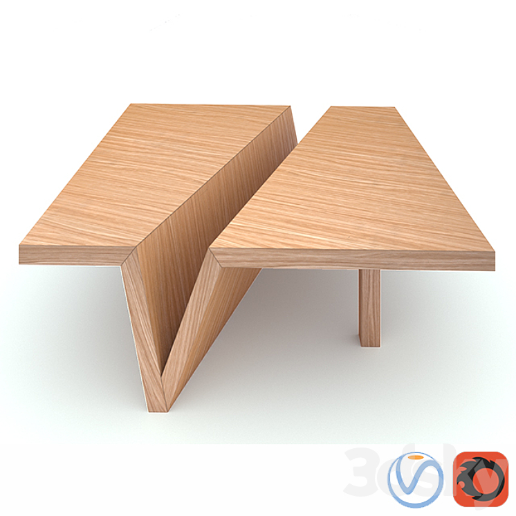 Table ORIGAMI - Table - 3D model
