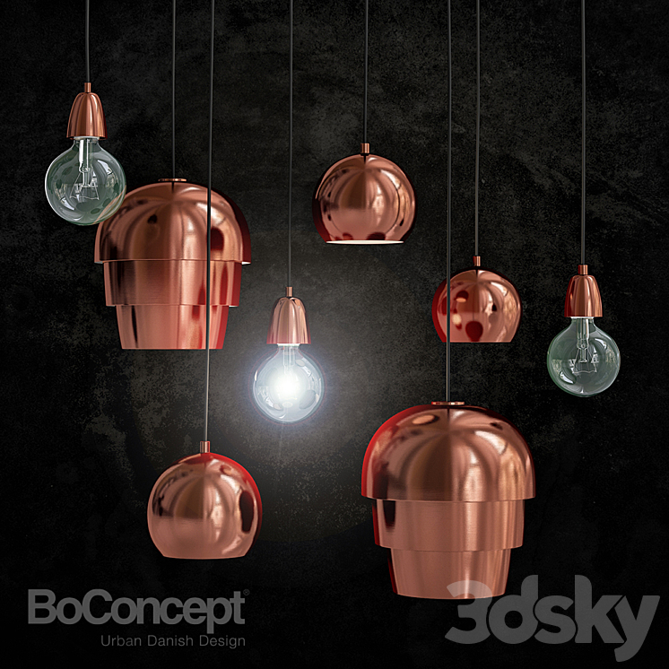 BoConcept Lighting - Pendant light - 3D model