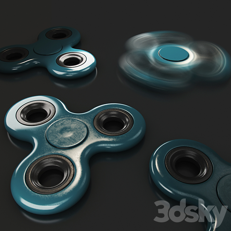 Spinner - Toy - 3D model