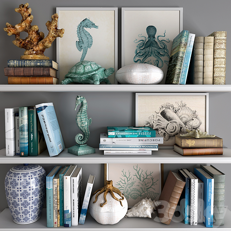 Decorative set 08 - Decorative set - 3D model