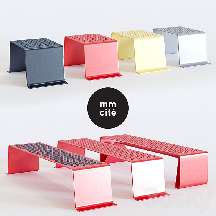 Mmcite / Sinus - Urban environment - 3D model