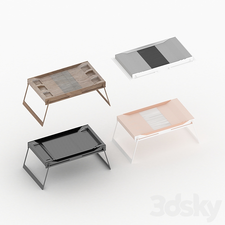 Tray table - Table - 3D model