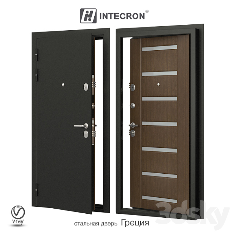 "OM" Greece - Doors - 3D model