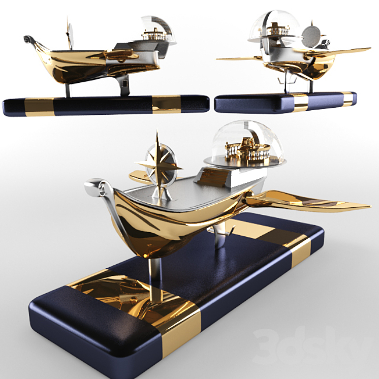 spaceship - Other decorative objects - 3D model
