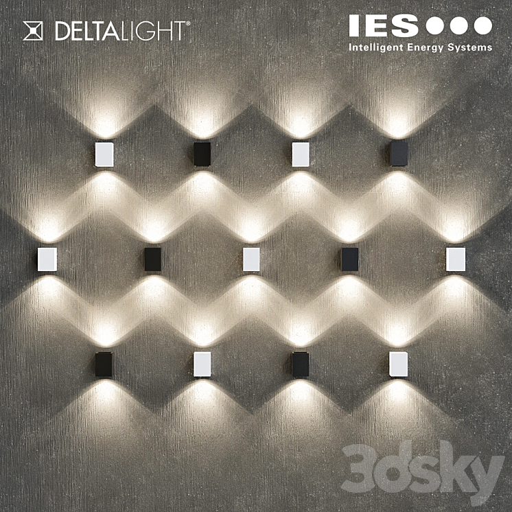 Vision out led - Technical lighting - 3D model