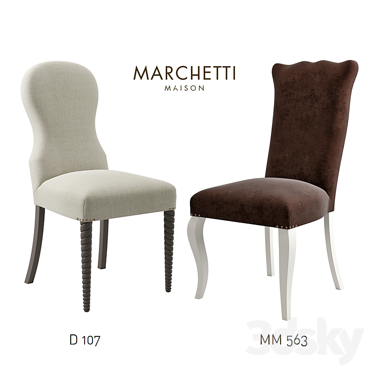 Chairs Marchetti Maison - Chair - 3D model