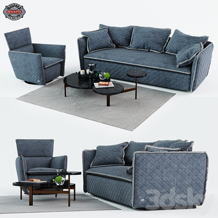 SOFI-CLASSIC MODULAR SOFA - Sofa - 3D model