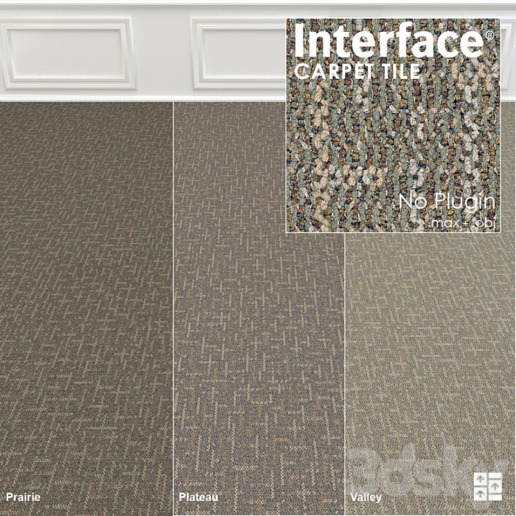Interface Carpet Wind II Texture No: 2 - Carpets - 3D model