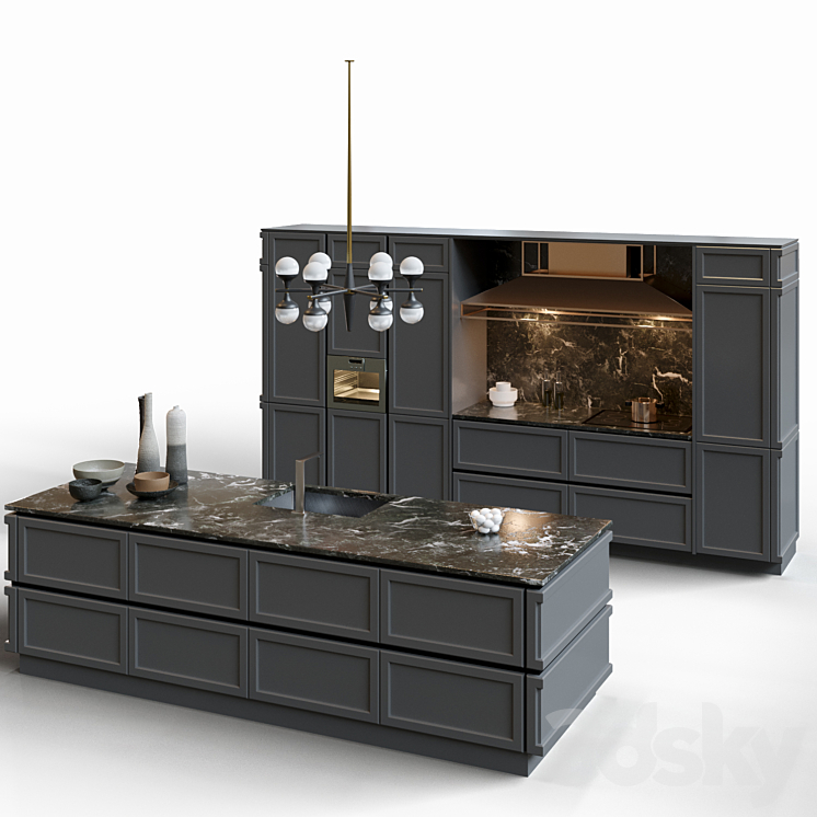 Kitchen Snaidero Frame - Kitchen - 3D model