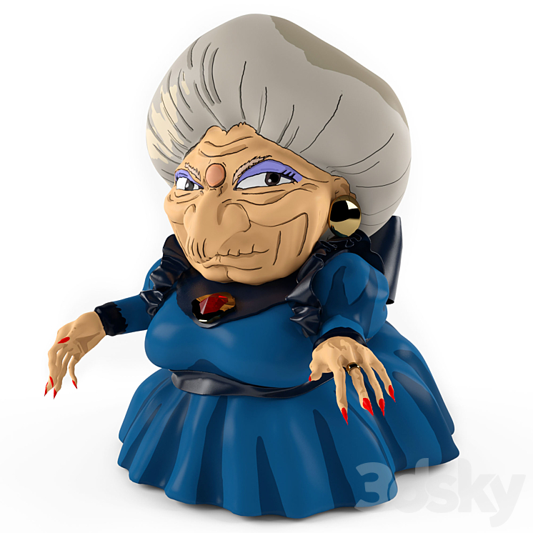 Yubaba! - Toy - 3D model