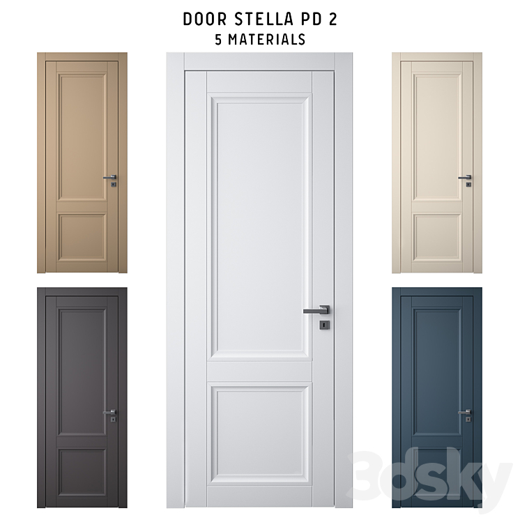 Door STELLA PD2 - Doors - 3D model