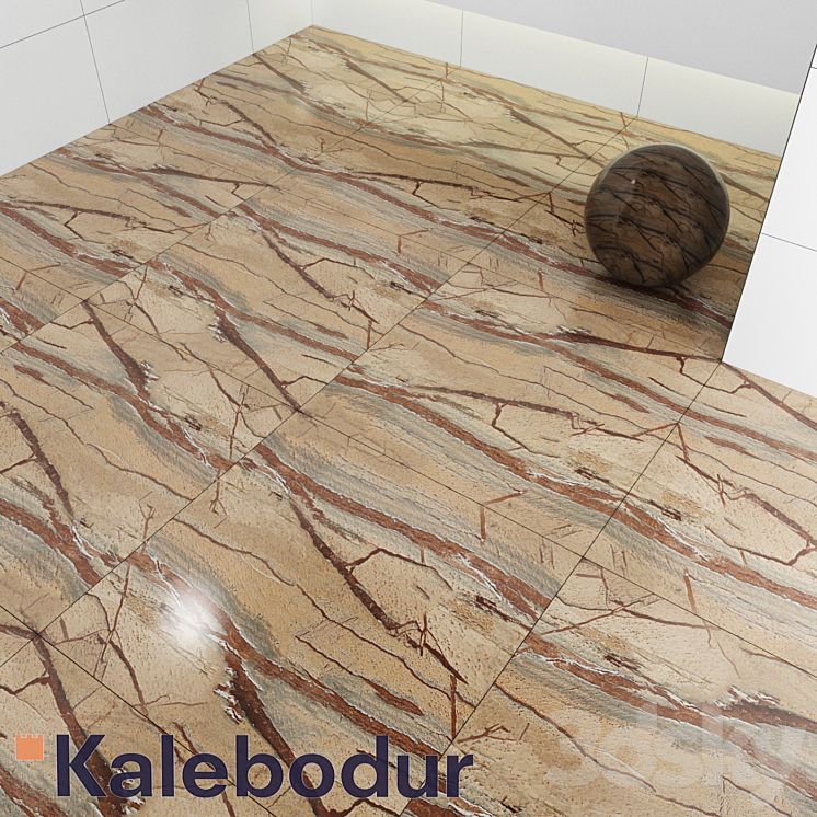 KALEBODUR FOREST BROWN - Tile - 3D model