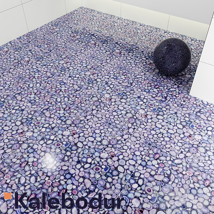 KALEBODUR AGATA CRISTALLO - Tile - 3D model