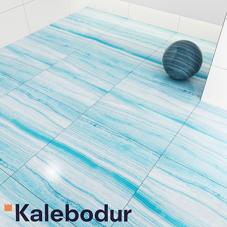 KALEBODUR CALCEDON BLUE - Tile - 3D model