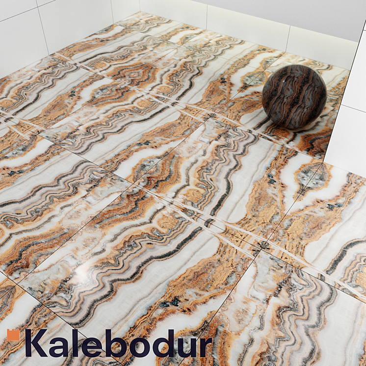 KALEBODUR OXIDISED - Tile - 3D model