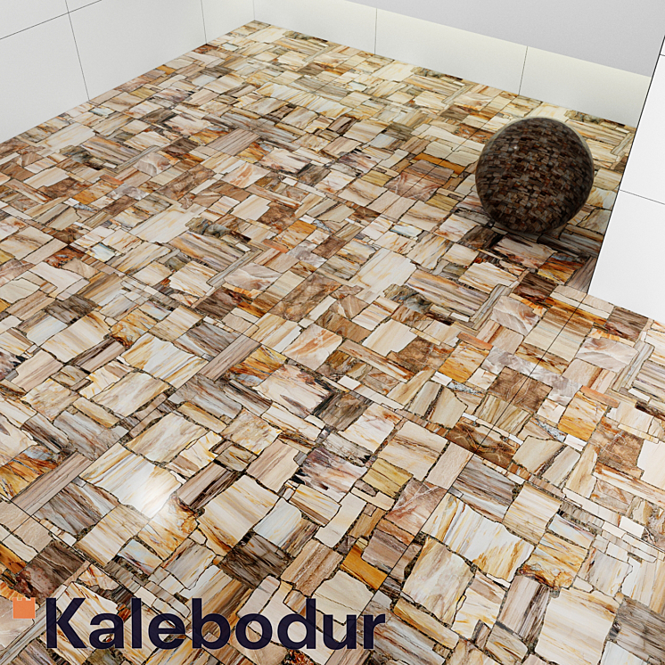 KALEBODUR PETRIFIED - Tile - 3D model