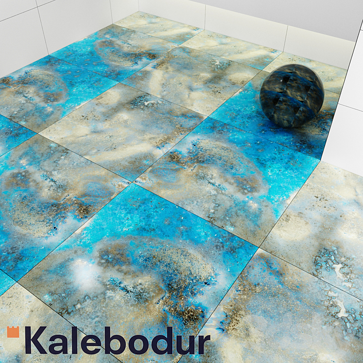 KALEBODUR SHINJUKU BLUE - Tile - 3D model