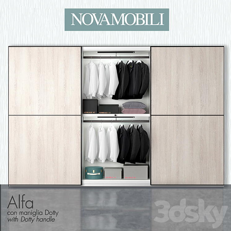 Dover-sliding door design Novamobili studio - Wardrobe & Display ...