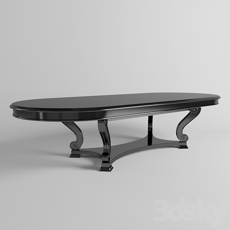 Ralph Lauren Home Bel Air Dining Table - Table - 3D model
