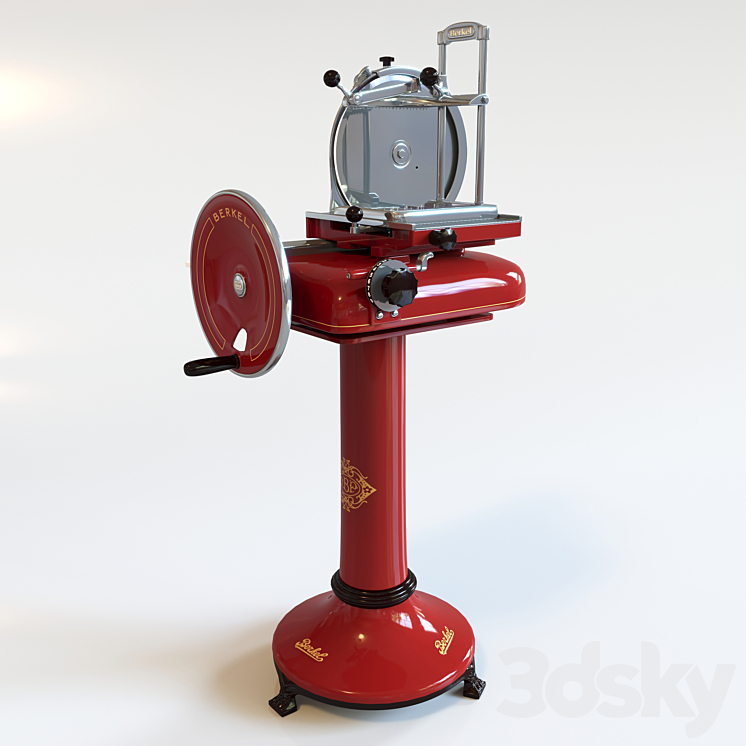Sliser Berkel - Kitchen appliance - 3D model