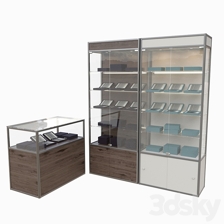 Shop window - Shop - 3D model