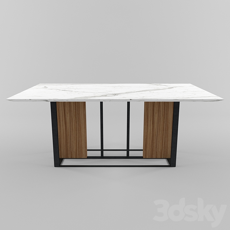 Modern Dining table - Table - 3D model