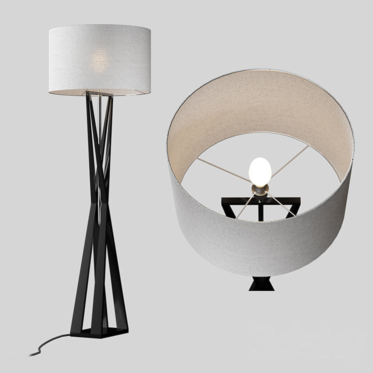Lamp GEOMETRY - Floor lamp - 3D model
