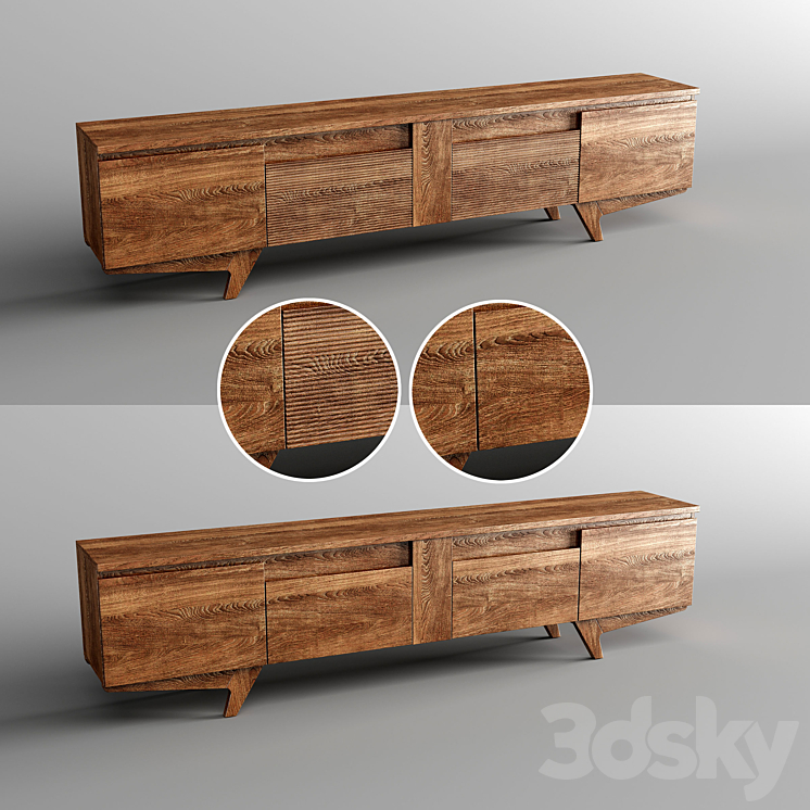 Ke tivi 1 - Sideboard & Chest of drawer - 3D model