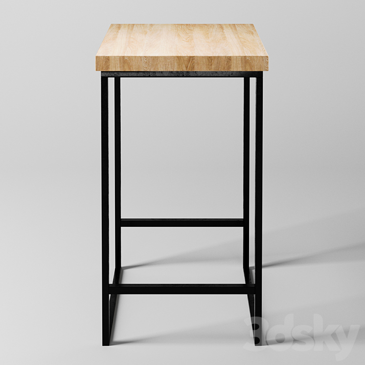OM Bar Stool FC-28 - Chair - 3D model