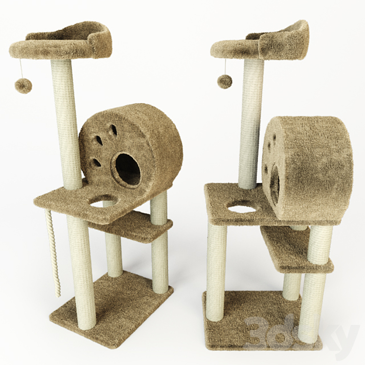 House For A Cat Salamanca Other Decorative Objects 3d Model