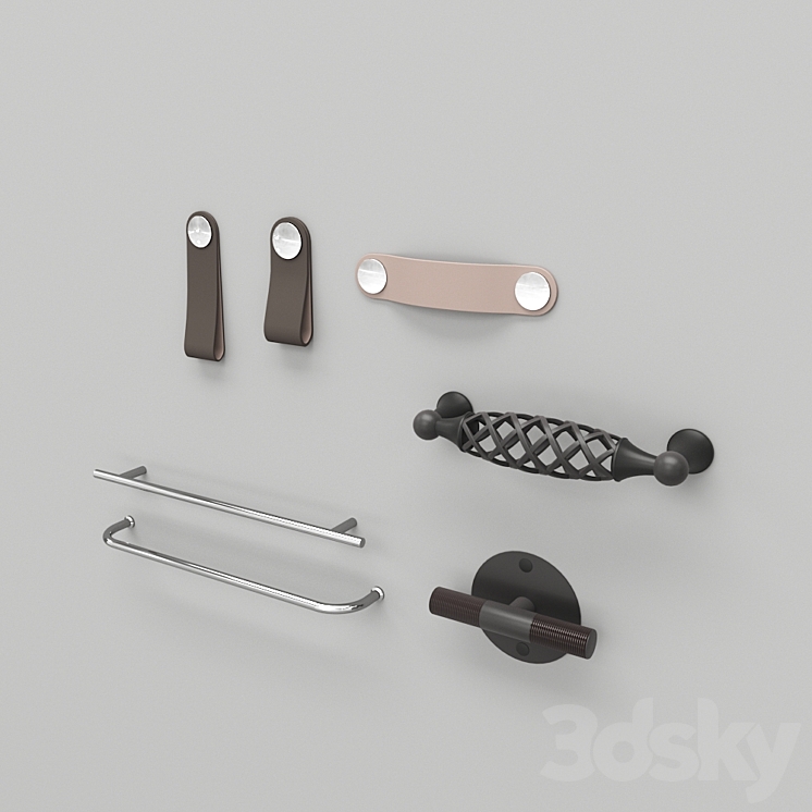 Handle collection - Miscellaneous - 3D model