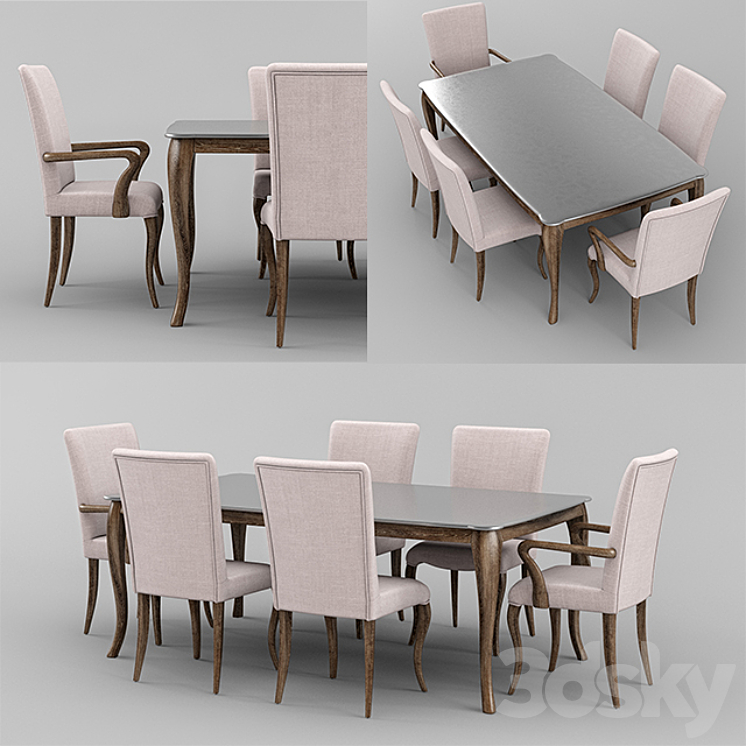 Emo Home Tod - Table + Chair - 3D model