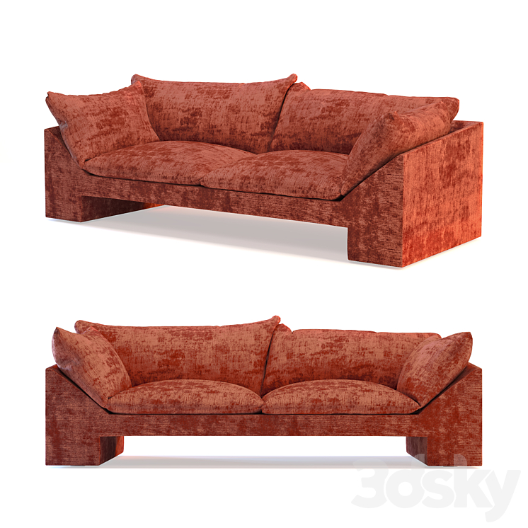 Sunset sofa - Sofa - 3D model